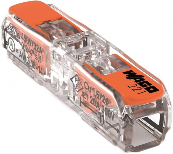 Quickfix JB4 Junction Box for Wago Connectors - countyelec