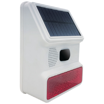 HESTIA Outdoor Solar Siren with Back-Up Battery - countyelec