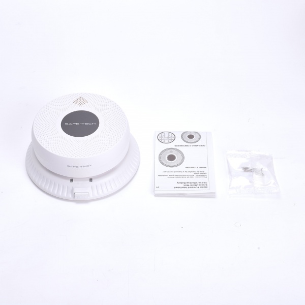 SAFE-TECH Mains Powered Interlinked Smoke Alarm With Built-in RF Module ...