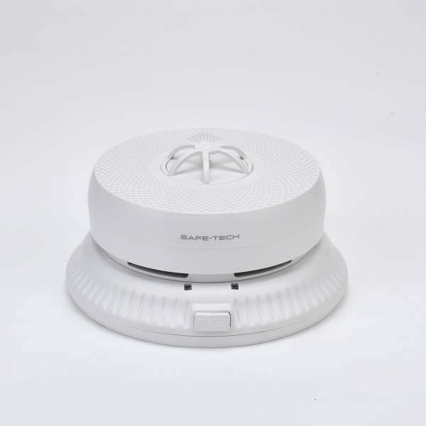 SAFE-TECH Mains Powered Interlinked Smoke Alarm With Built-in RF Module - countyelec