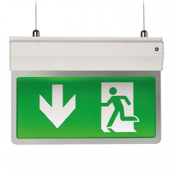 Ansell AE3LED/3M/W 3-in-1 LED exit - countyelec