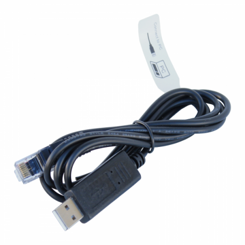 RJ45 to USB cable to connect a solar charge controller to a PC ...