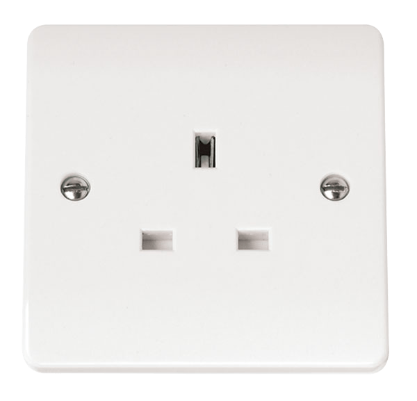 Click Mode 13A 1 Gang Socket - countyelec
