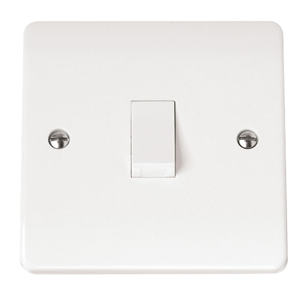 Click Mode 20A DP Plate Switch - countyelec