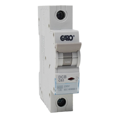Garo Diamond 63A 1 Pole MCB C Curve 6kA - countyelec