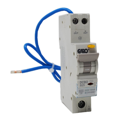 Garo Diamond 25A RCBO B Curve Type A 30mA 2 Pole 1 Module - countyelec
