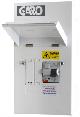 Garo EV Consumer Unit with 40A Type A RCBO - countyelec
