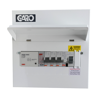 Garo 1 Row 2 Showers 63A EV Charger Priority Distribution Board ...