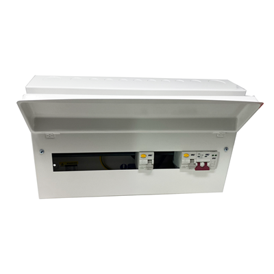 Garo Diamond Metal Clad Consumer Unit 100A Isolator & SPD 22 Way & 2 x 80A RCCB 7+8 Free ...