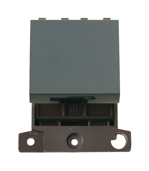 Click Minigrid Black 20a Double Pole Switc Countyelec