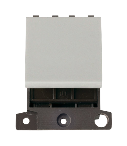 Click Minigrid White 32a Double Pole Switch Module Countyelec