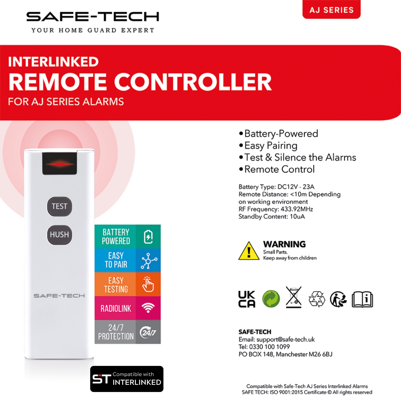 SAFE-TECH Wireless Remote Control - countyelec