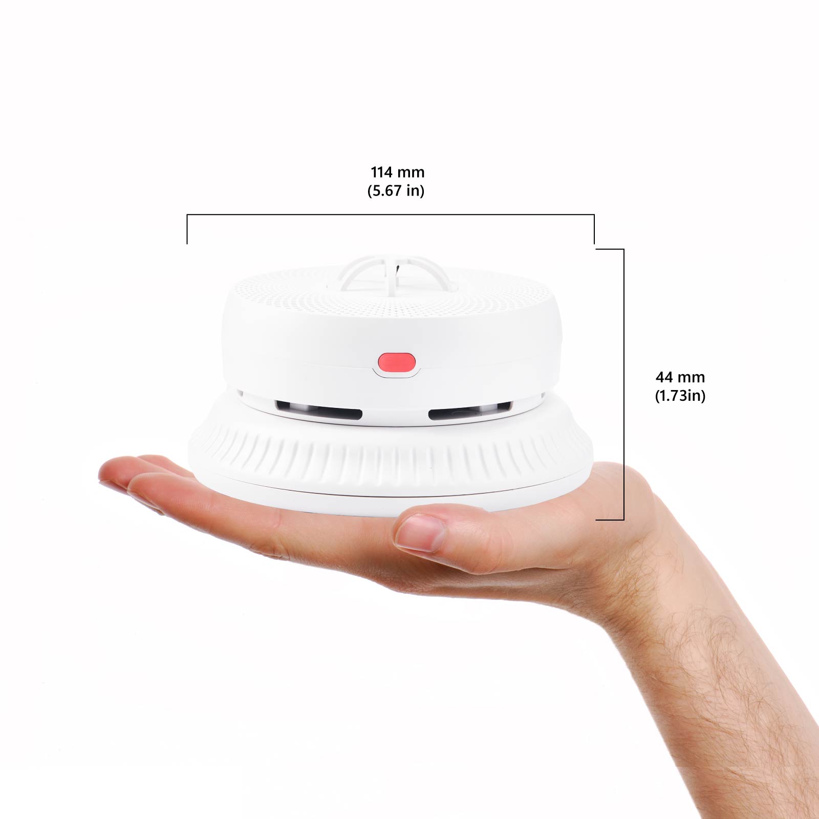 SAFE-TECH Mains Powered Interlinked Heat Alarm With Built-in RF Module - countyelec