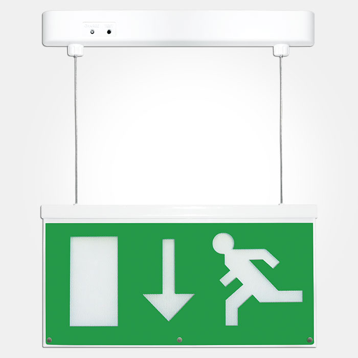 LED Emergency Hanging Exit Sign Light - countyelec