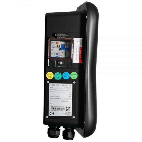 PROJECT EV EVA-07S-SE UNTETHERED 7.3KW PRO EARTH EV CHARGER - countyelec